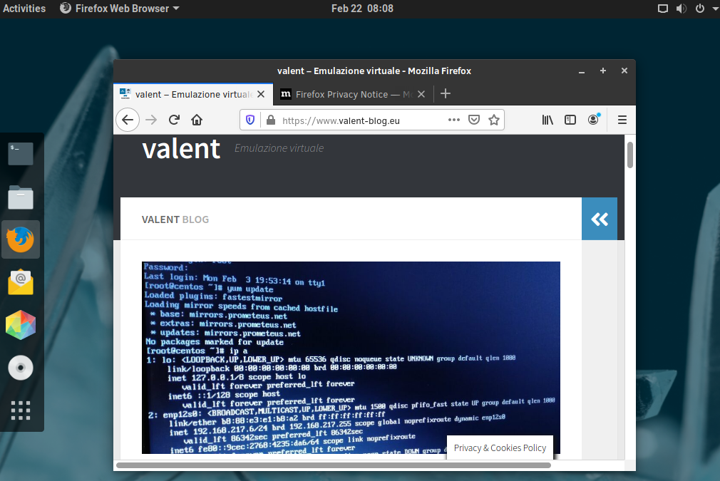 Clear Linux – valent